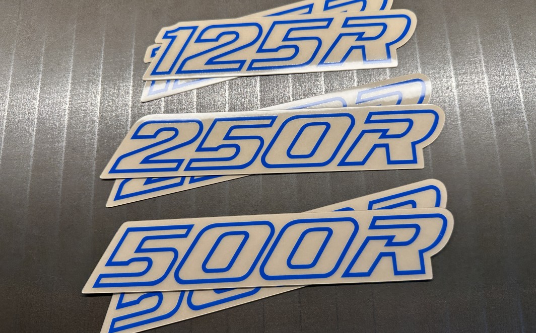 1990 Honda CR Swing Arm Decals