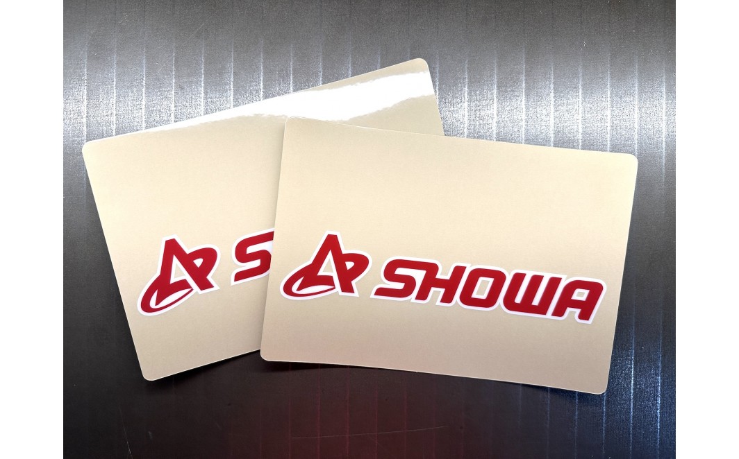 ASTEMO SHOWA LOGO FORK DECALS
