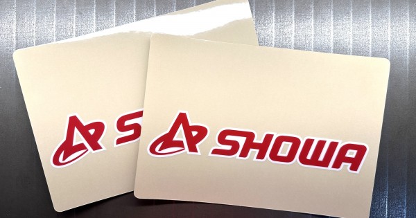 ASTEMO SHOWA LOGO FORK DECALS