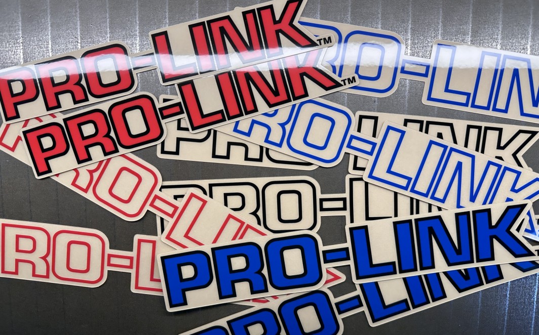 '81-'89 Honda PRO-LINK Swing Arm decals.